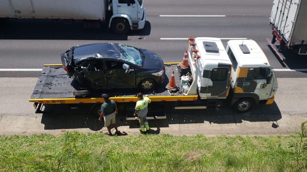 Acidente na Rodovia Santos Dumont, em Campinas, deixa três feridos | Campinas e Região | G1