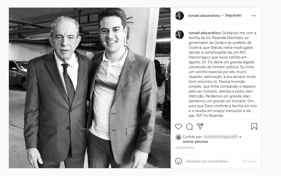 Morte de Iris Rezende. Saiba quem fez homenagem e conheça um pouco sua ...