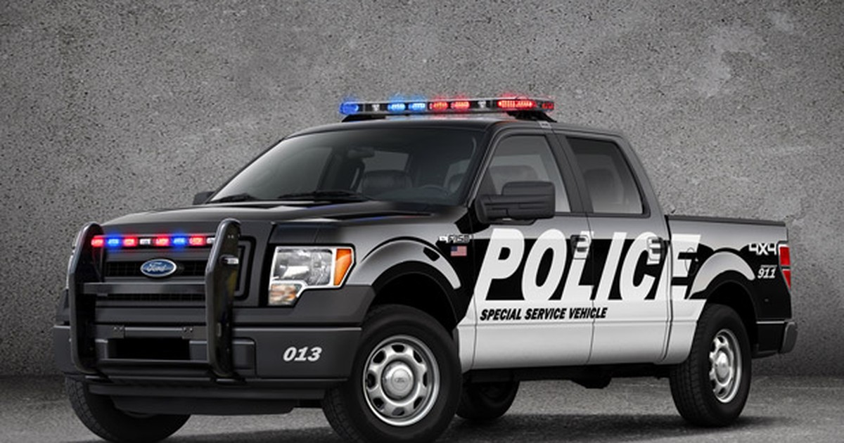 Auto Esporte - Ford mostra versão policial da F-150