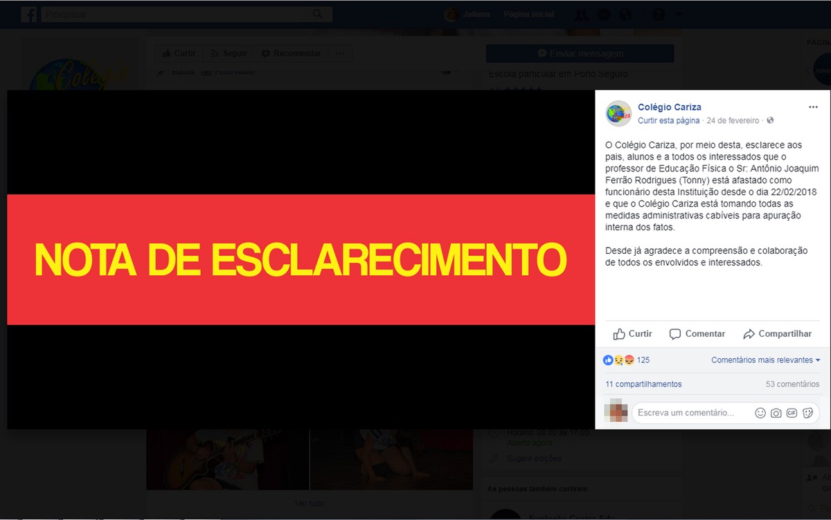 Professor é Preso Por Assédio Sexual A Aluna Dentro De Escola Em Porto