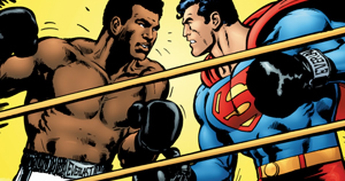 G1 - 'Superman' versus Muhammad Ali' volta às bancas - notícias em Pop ...