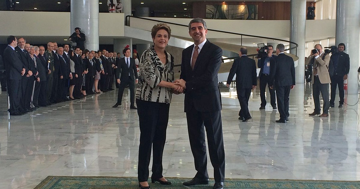 G1 - Presidente da Bulgária é recebido por Dilma em visita oficial ao ...