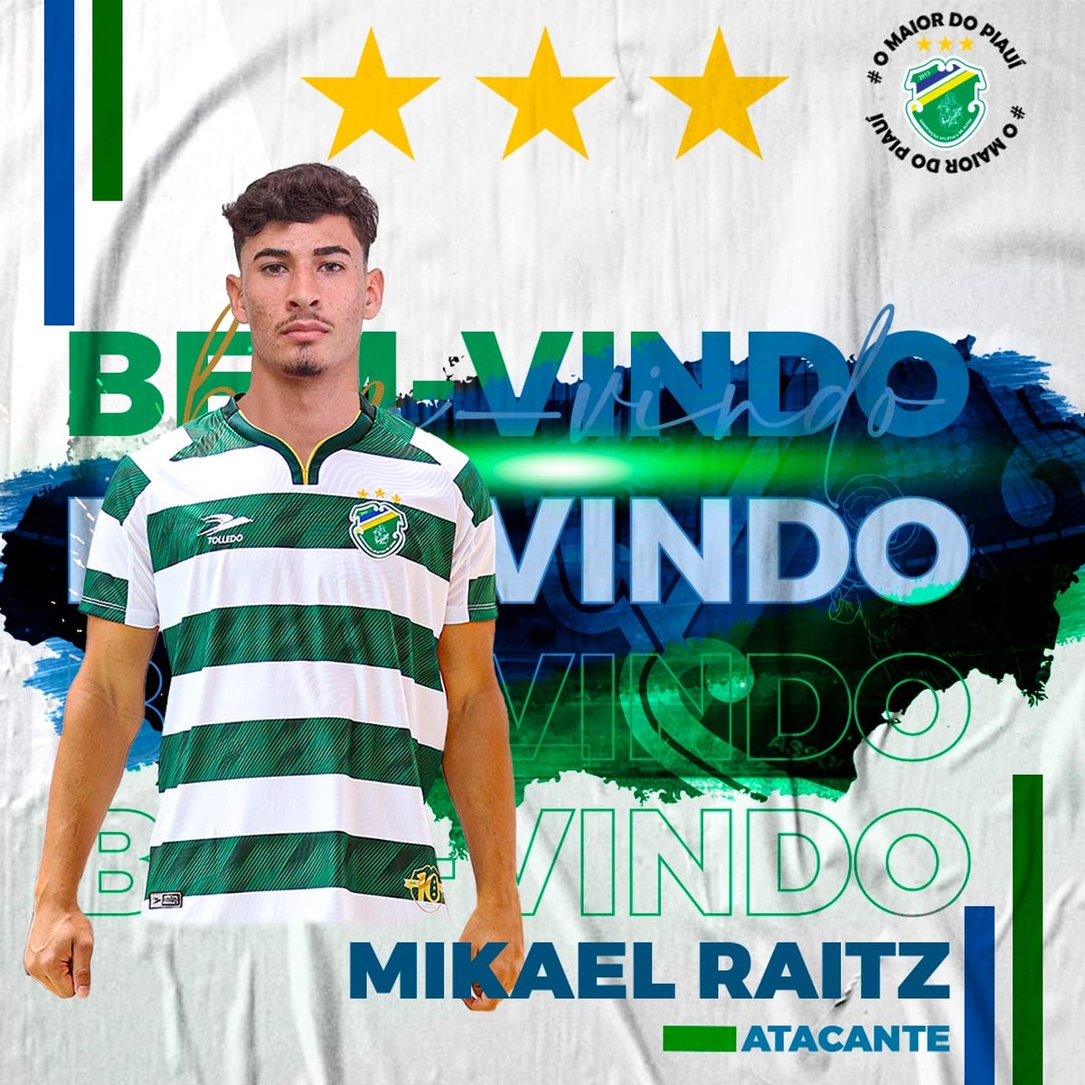 Altos anuncia a contratação de atacante Mikael Raitz, ex-Paraná | altos ...