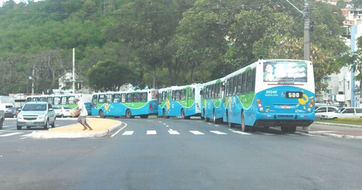 G1 - Ônibus trafegam em marcha lenta até o Centro de Vitória, diz ...