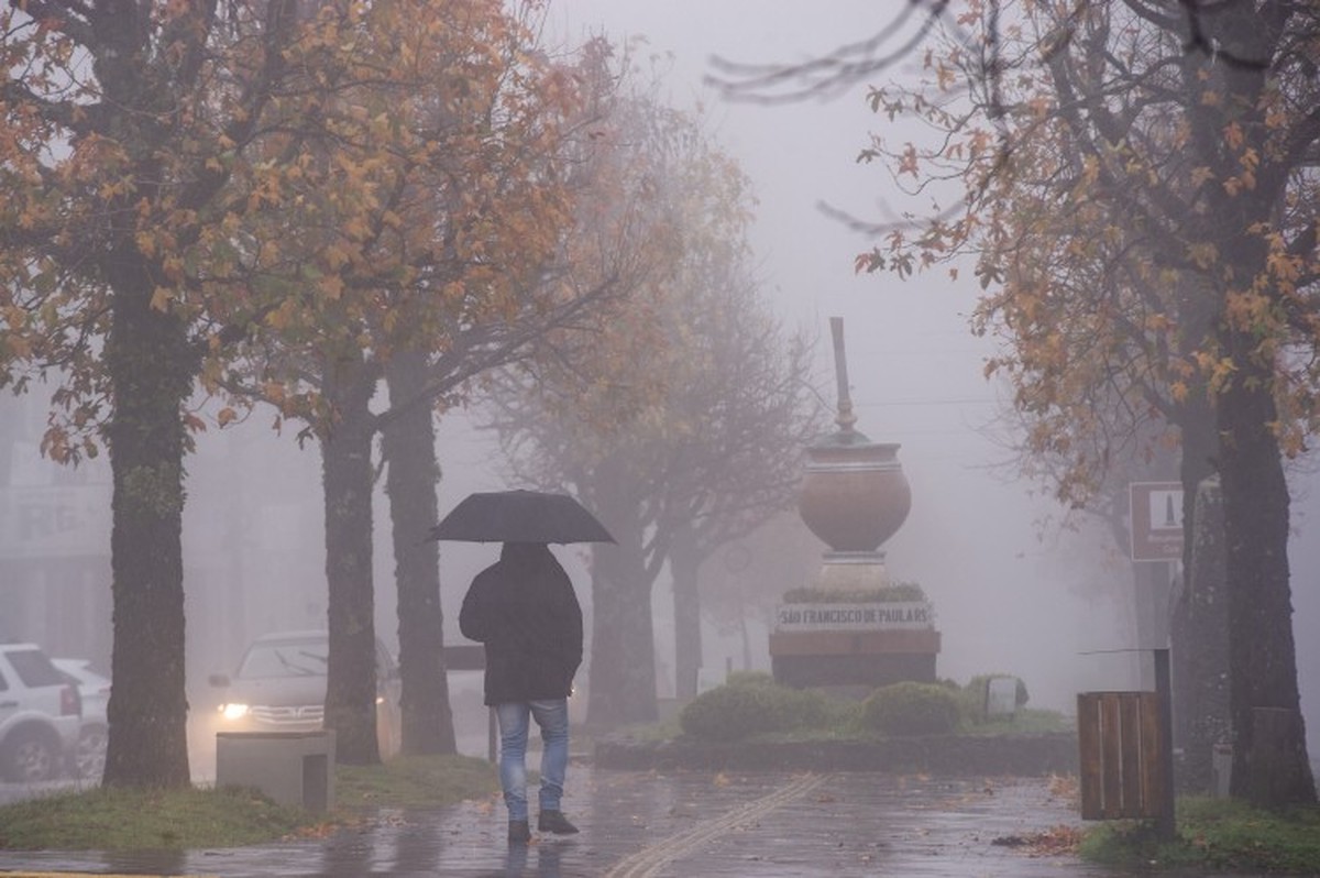 Frio intenso e chuva chegam às regiões Sul, Sudeste e Centro-Oeste ...