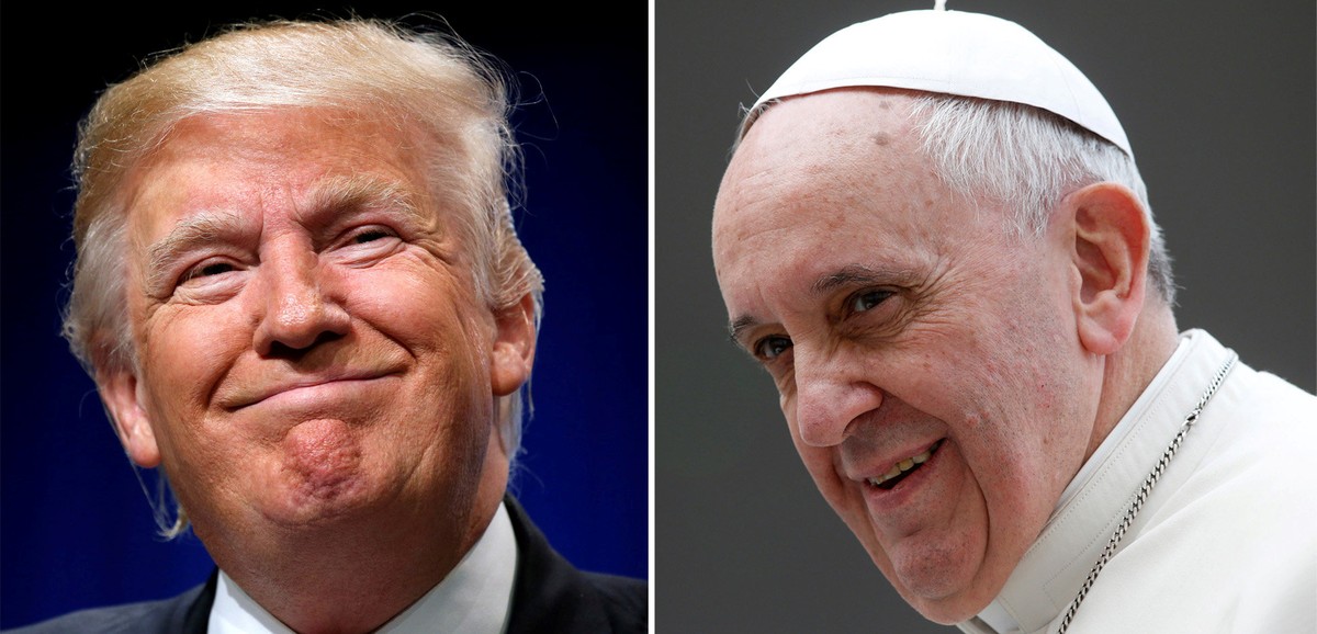 Papa diz que será 'sincero' com Trump em encontro no Vaticano | Mundo | G1