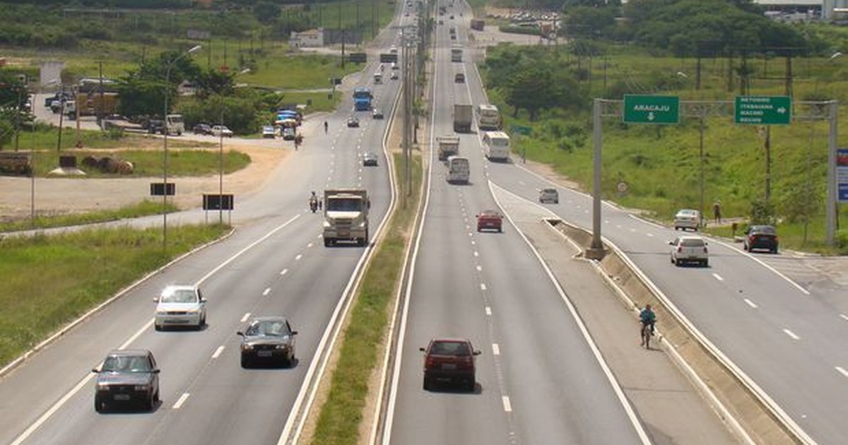 G1 - Serviço de iluminação na BR 235, em SE, é interrompido devido ao ...