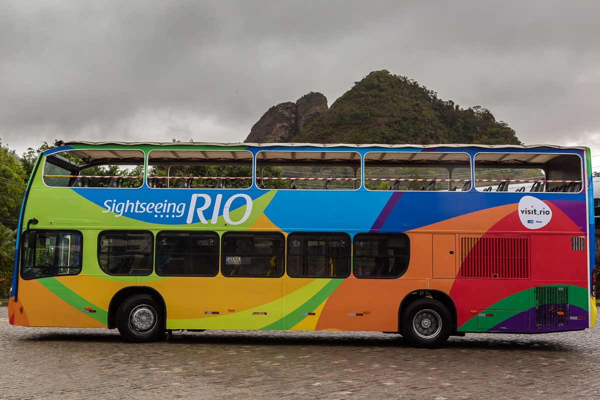 Rio Ônibus apresenta veículo de dois andares que será utilizado no ...