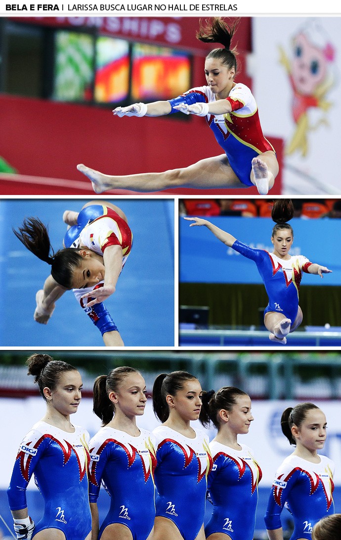 Comparada a Comaneci, bela romena mira lugar no hall de astros do ...