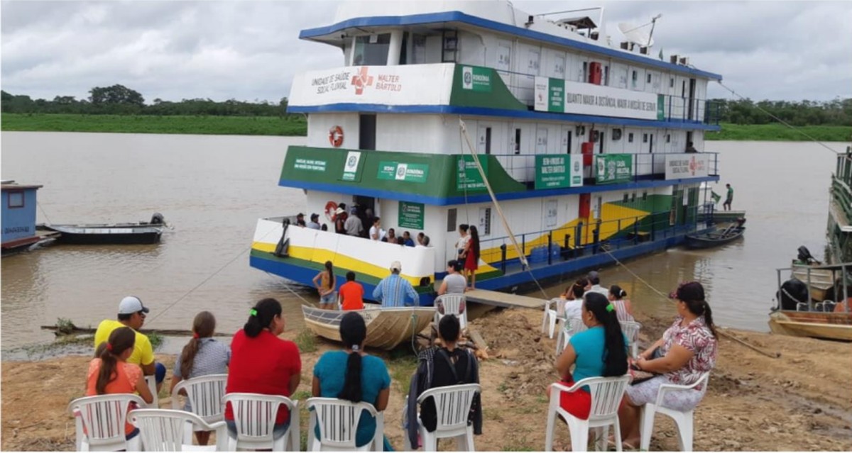 Barco hospital faz viagem para atender ribeirinhos e indígenas de RO ...