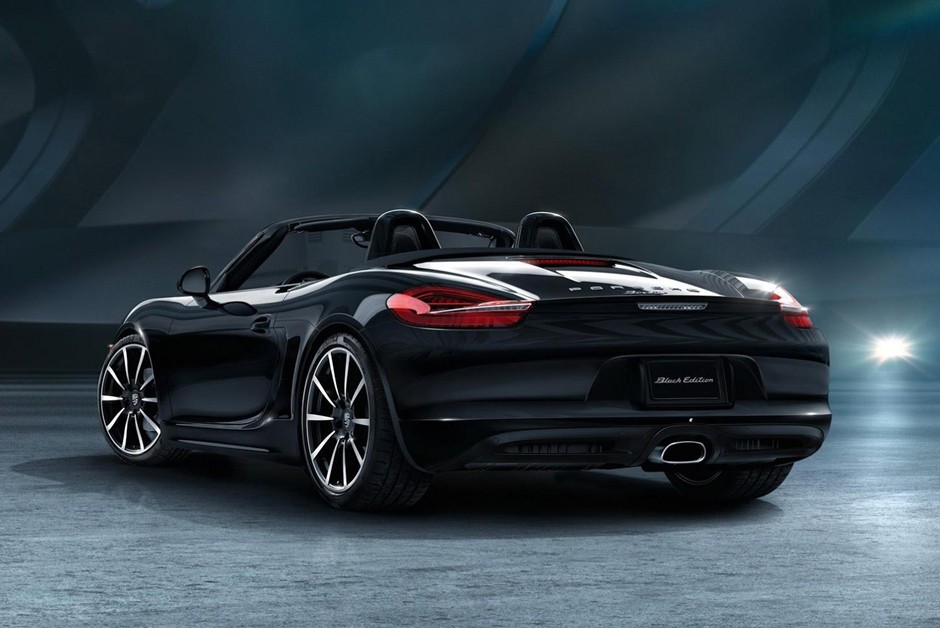Porsche revela novas fotos do 911 Carrera e Boxster Black Edition ...