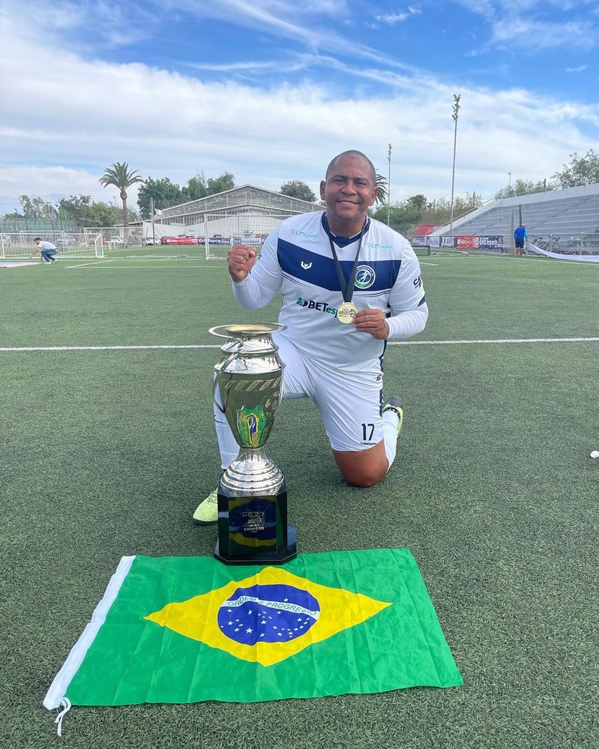 Com direto a golaço, Walter fatura primeiro título no futebol 7 e volta ...