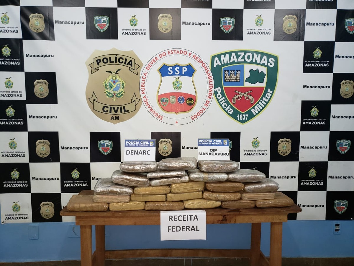 Polícia Apreende 24 Tabletes De Drogas Em Embarcação No Interior Do Am