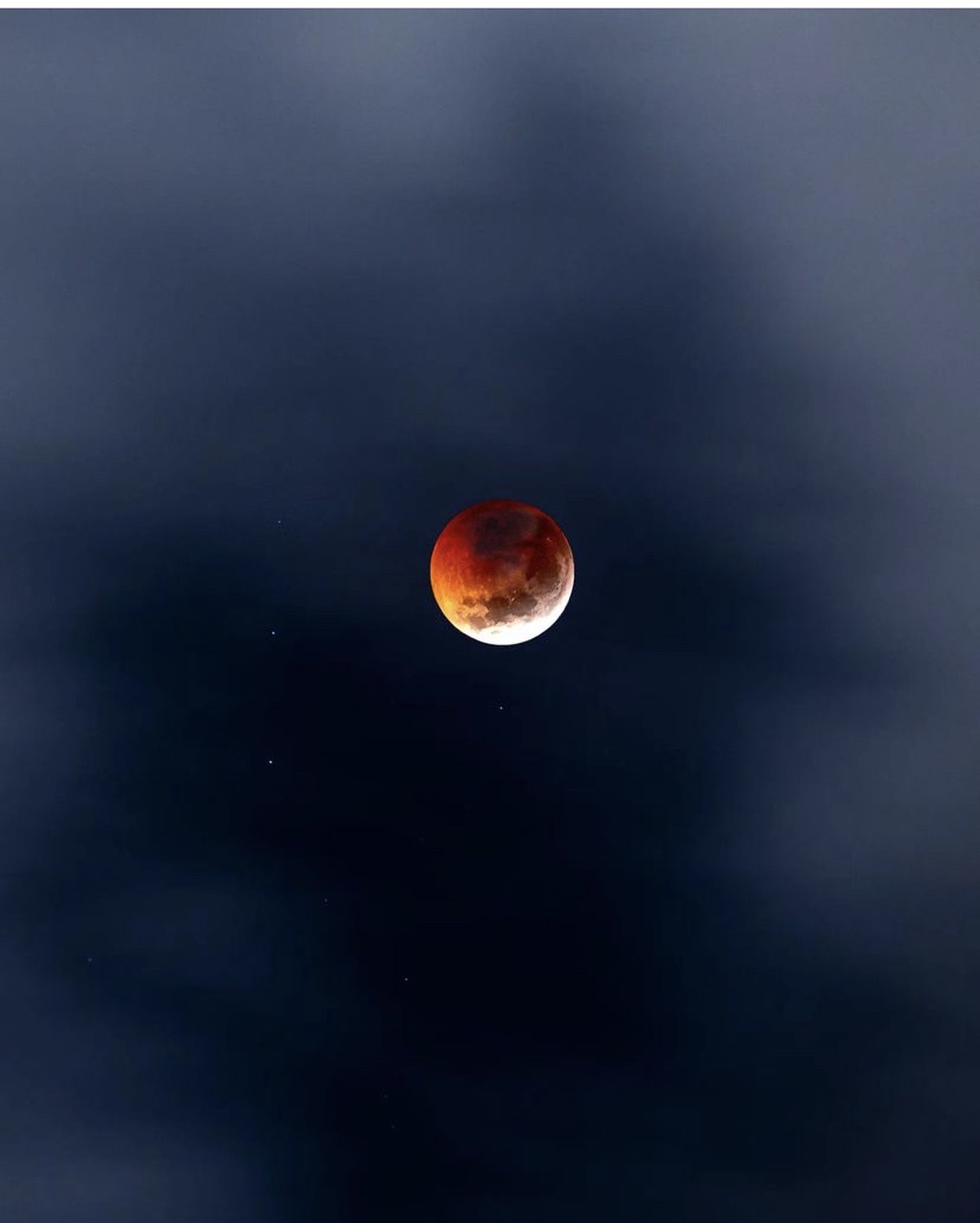 'Lua de Sangue': veja registros do eclipse lunar no Maranhão | Maranhão | G1