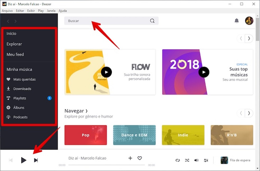 Deezer ganha app para PC com Windows 10; veja como usar | Downloads ...