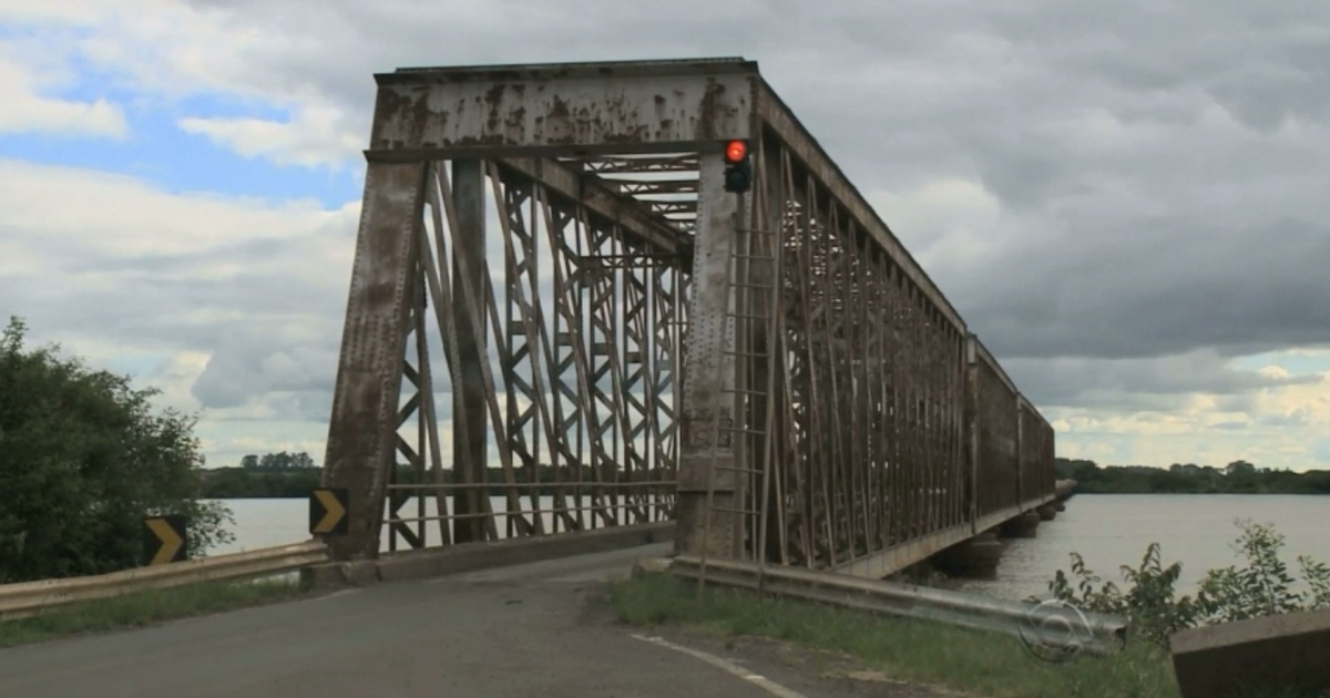 G1 - Dnit libera novamente passagem por ponte sobre rio na BR-472 no RS ...