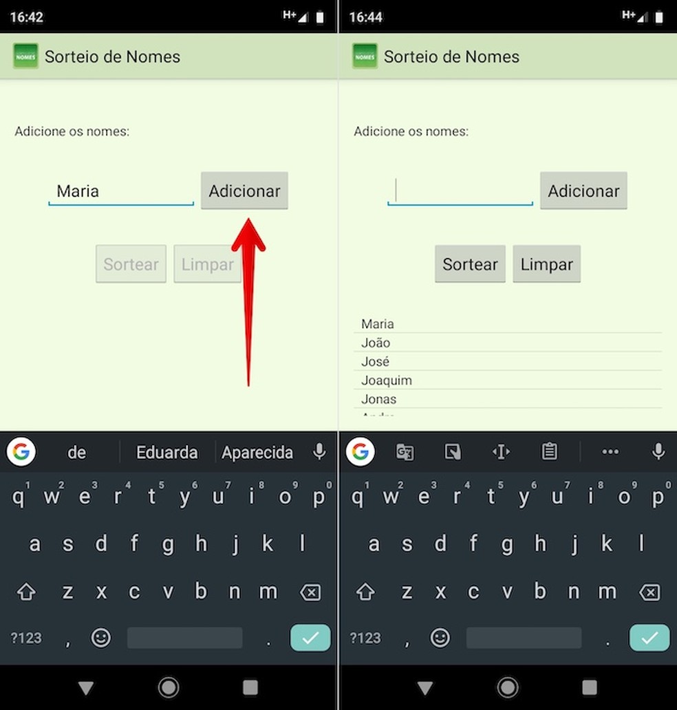 Aplicativo para sorteio de nomes: veja como usar app grátis no celular ...
