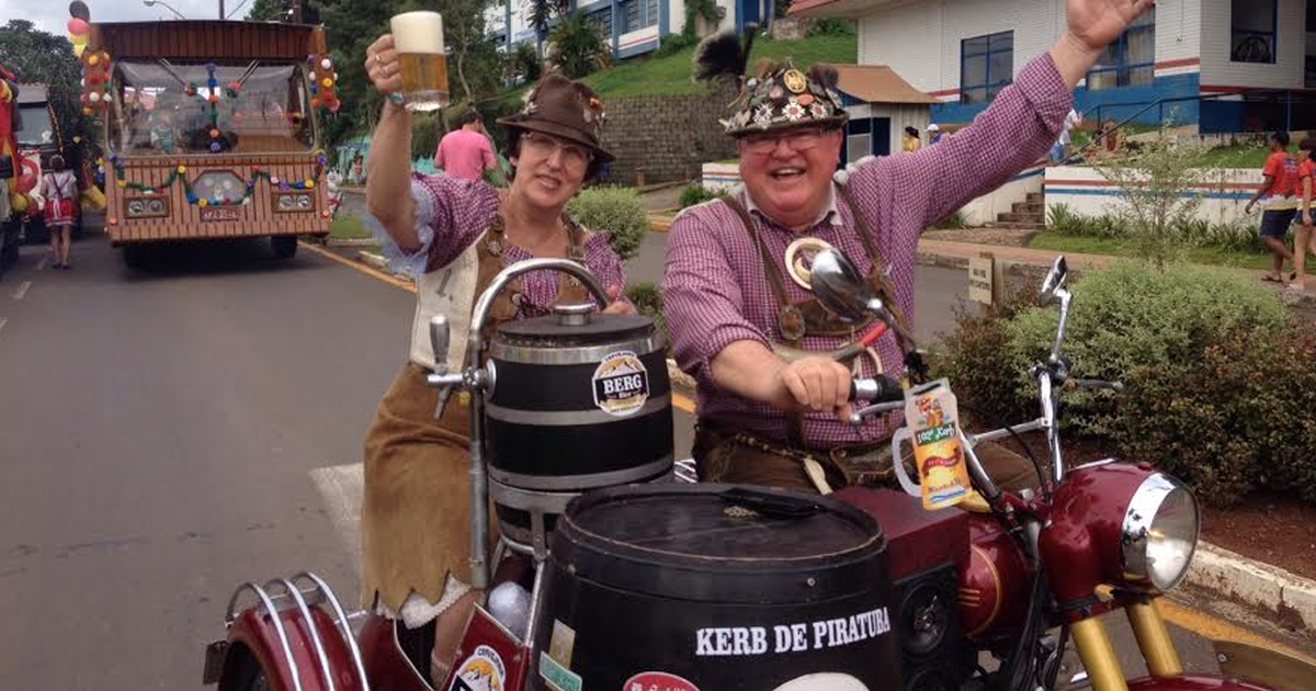 G1 - Tradicional festa alemã em Piratuba, no Oeste de SC, Kerb vai até ...
