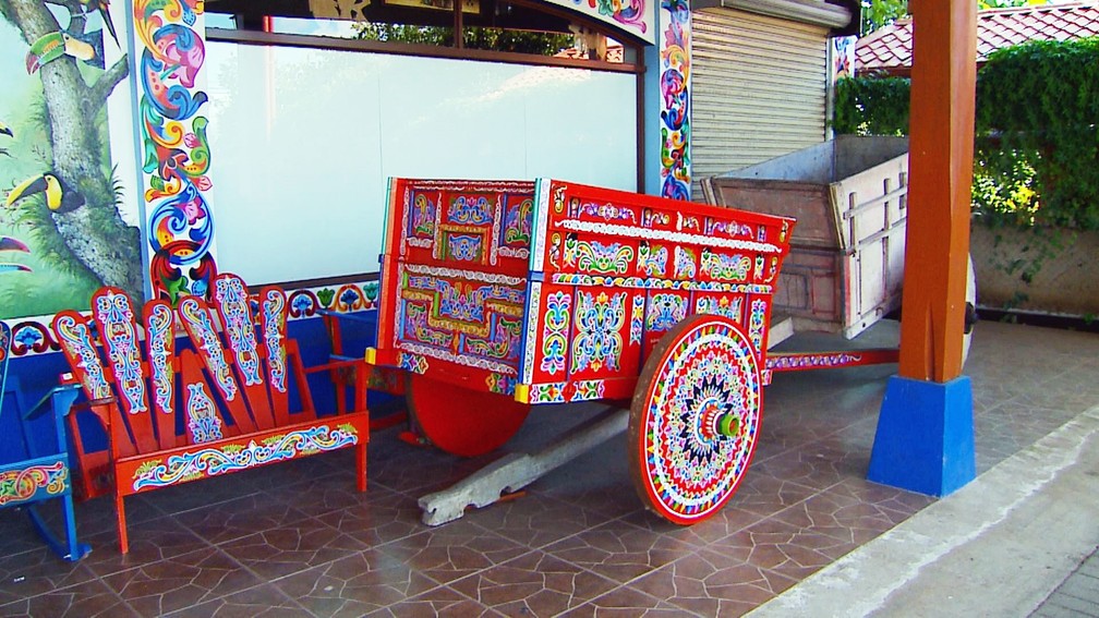 Carretas de Sarchi misturam arte e tradição cafeeira na Costa Rica ...