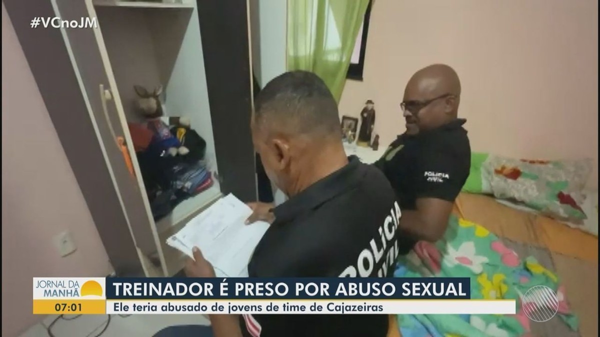 Técnico De Time De Futebol é Preso Suspeito De Abuso Sexual Contra