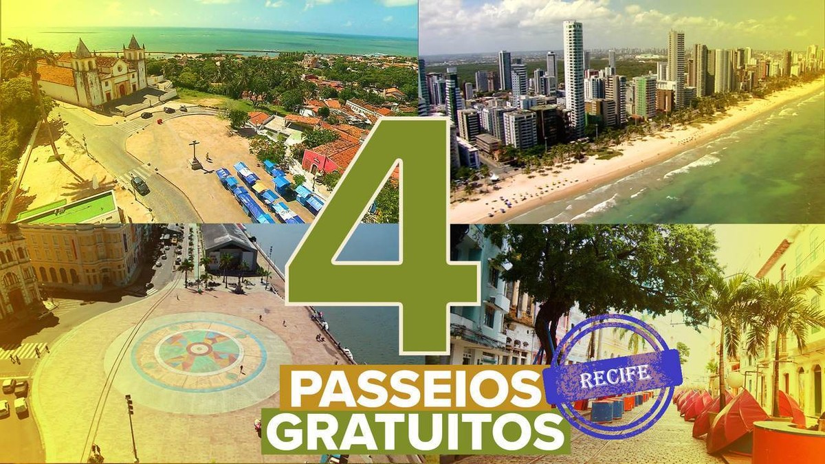 Turismo no Recife: veja 4 passeios grátis | Descubra o Brasil | G1