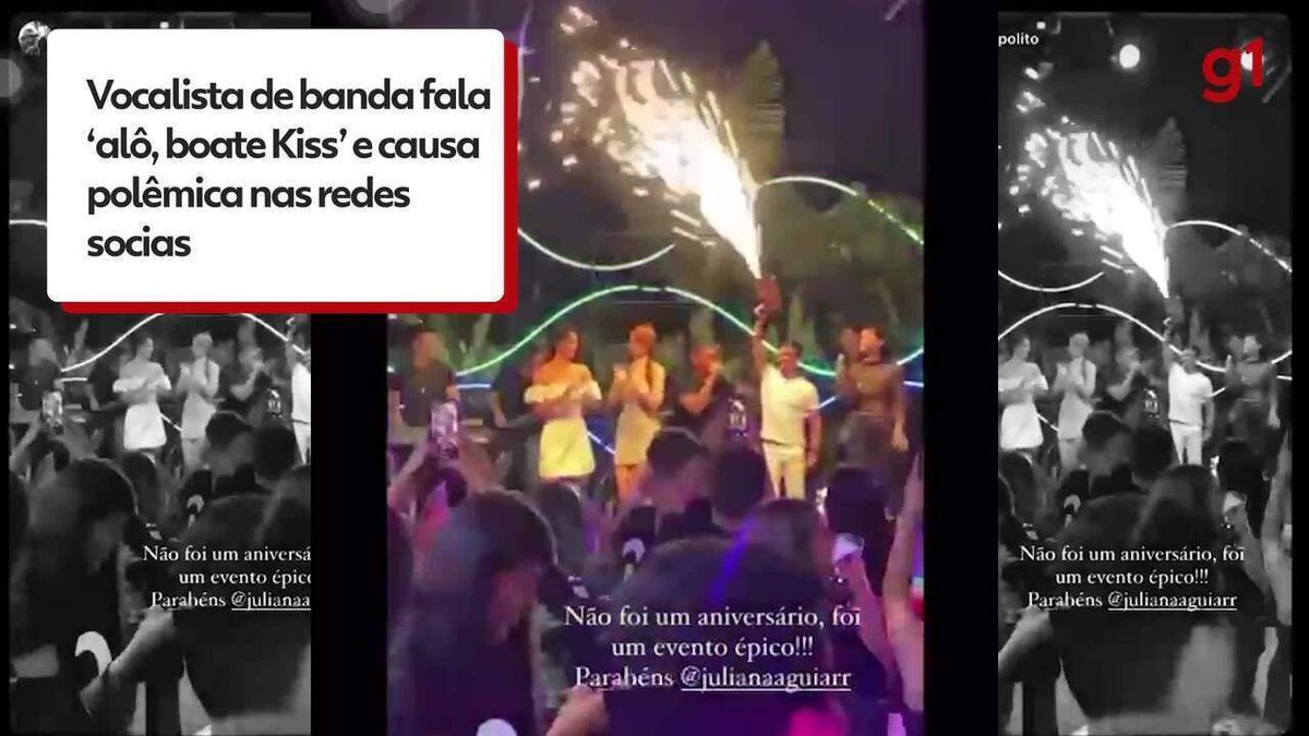 Cantor ironiza tragédia da boate Kiss durante apresentação pirotécnica ...