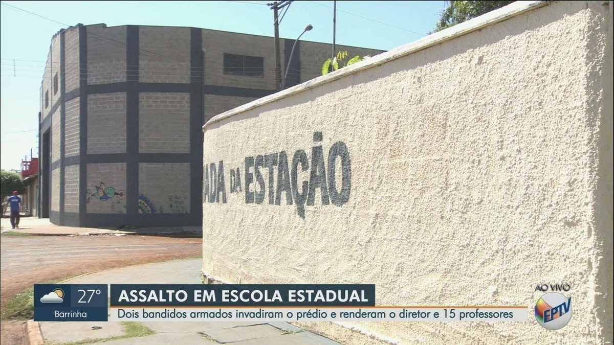 Diretor e 15 professores são assaltados dentro de escola estadual em ...