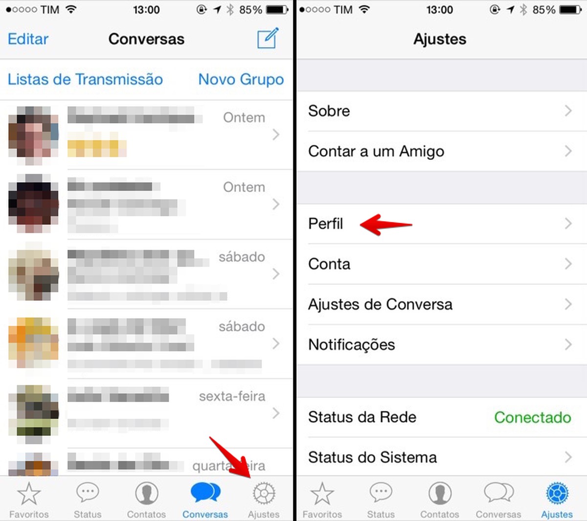 Como mudar o nome no WhatsApp no iPhone, Android ou Windows Phone ...