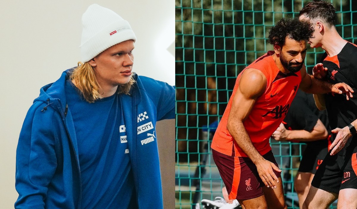 Haaland, Salah... times europeus voltam aos trabalhos durante a Copa ...