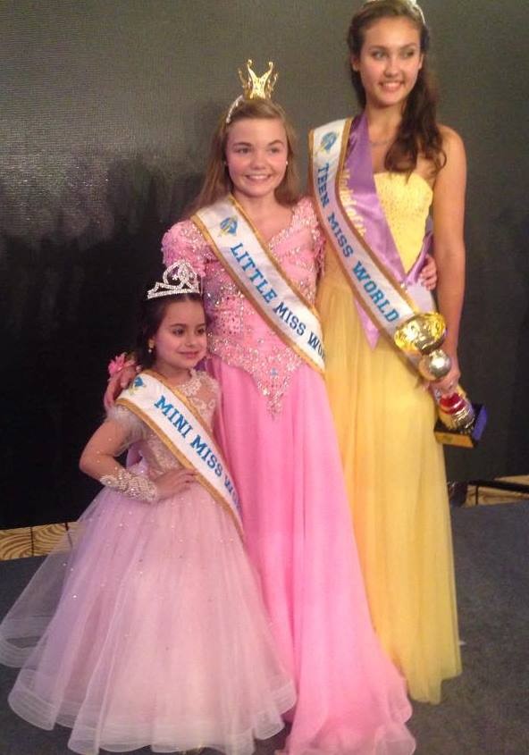 G1 - Catarinense de seis anos é escolhida Mini Miss Mundo 2014 ...