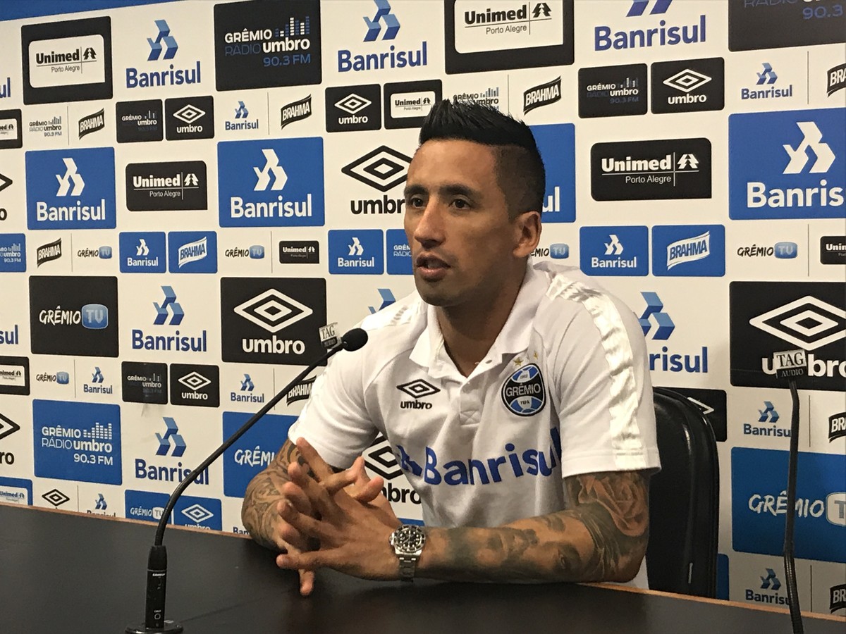 Barrios revela contatos, rejeita saída do Grêmio e adia decisão sobre ...