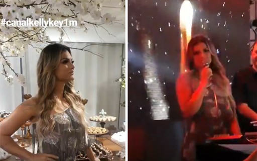 Kelly Key celebra um milhão de seguidores com festa - Quem | QUEM News