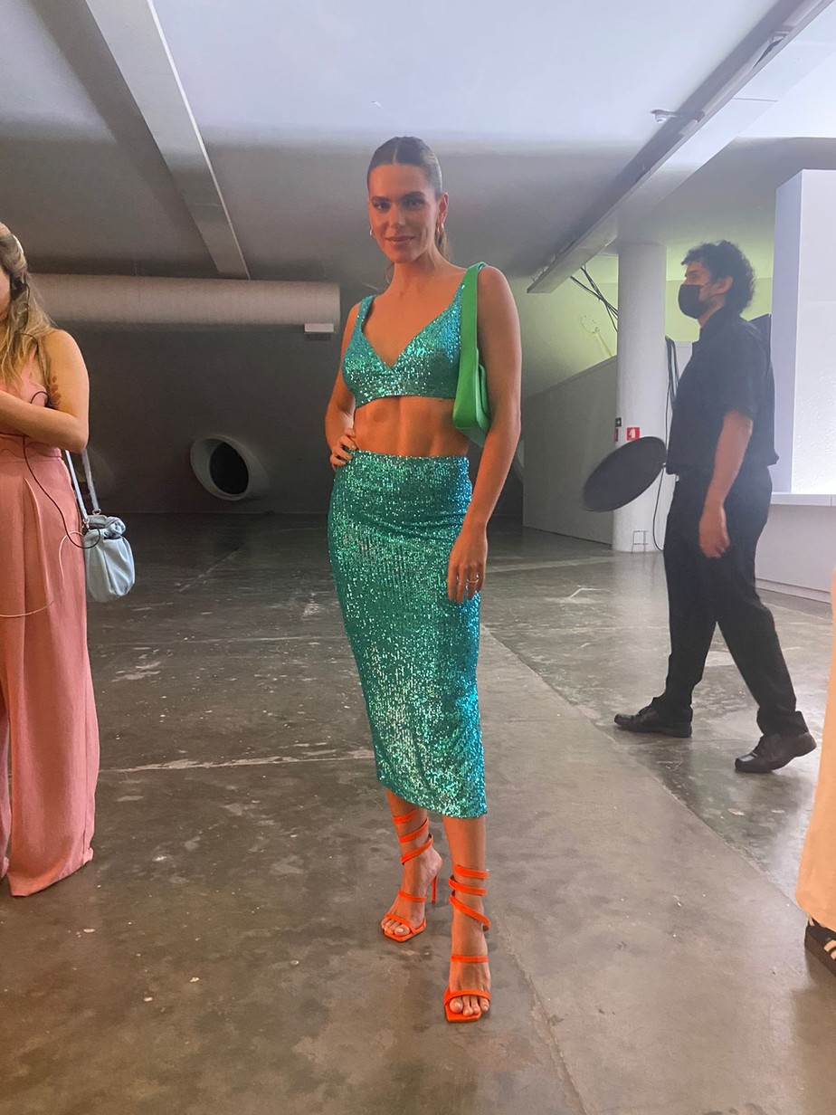 Mari Goldfarb brilha em evento de moda em São Paulo: “look sereia, vim ...