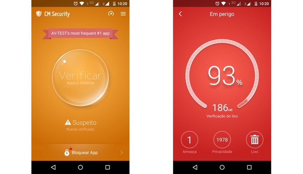 Como usar o CM Security, um dos melhores antivírus para Android | Dicas ...