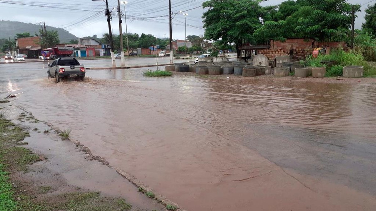 Vendaval e fortes chuvas deixam áreas alagadas e derrubam árvores em ...