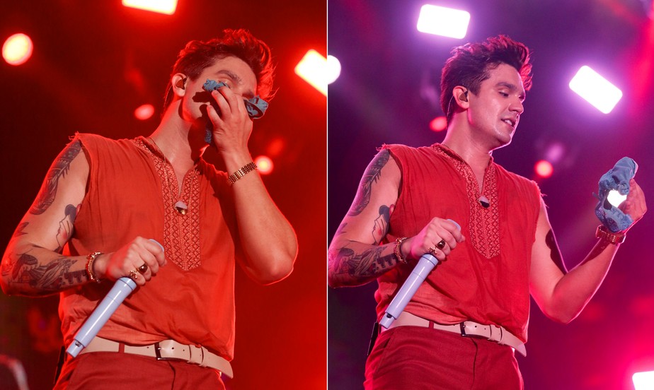 Luan Santana recebe críticas após cheirar calcinha de fã em show ...