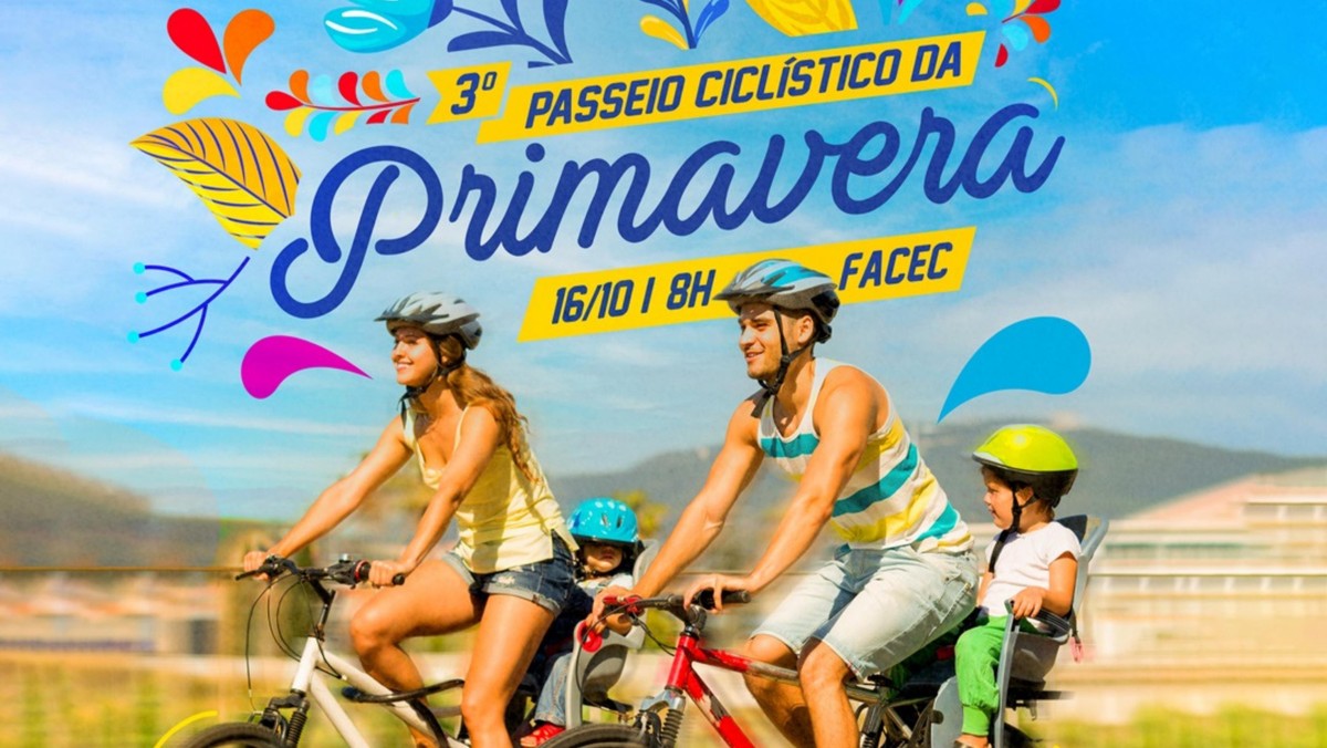 Participe com a sua família do 3º Passeio Ciclístico da Primavera ...