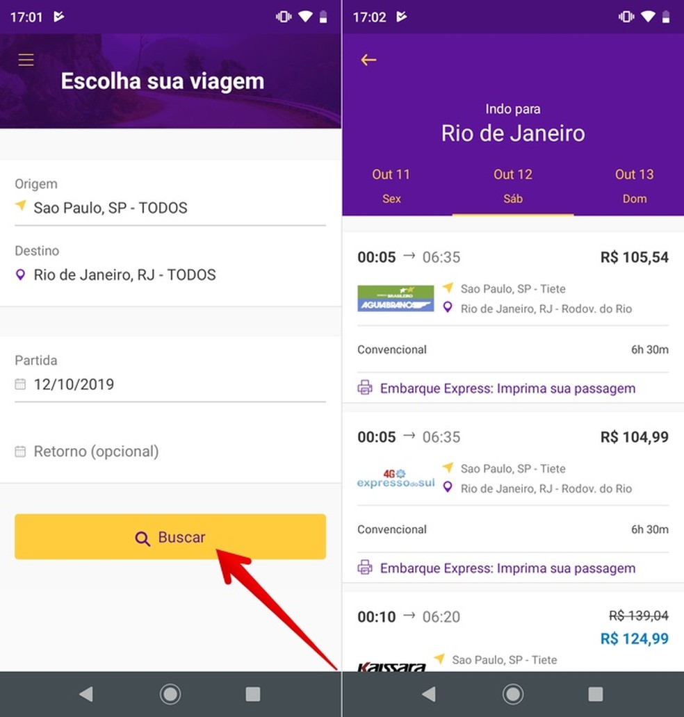 Como usar o ClickBus para comprar passagens de ônibus e ter desconto ...