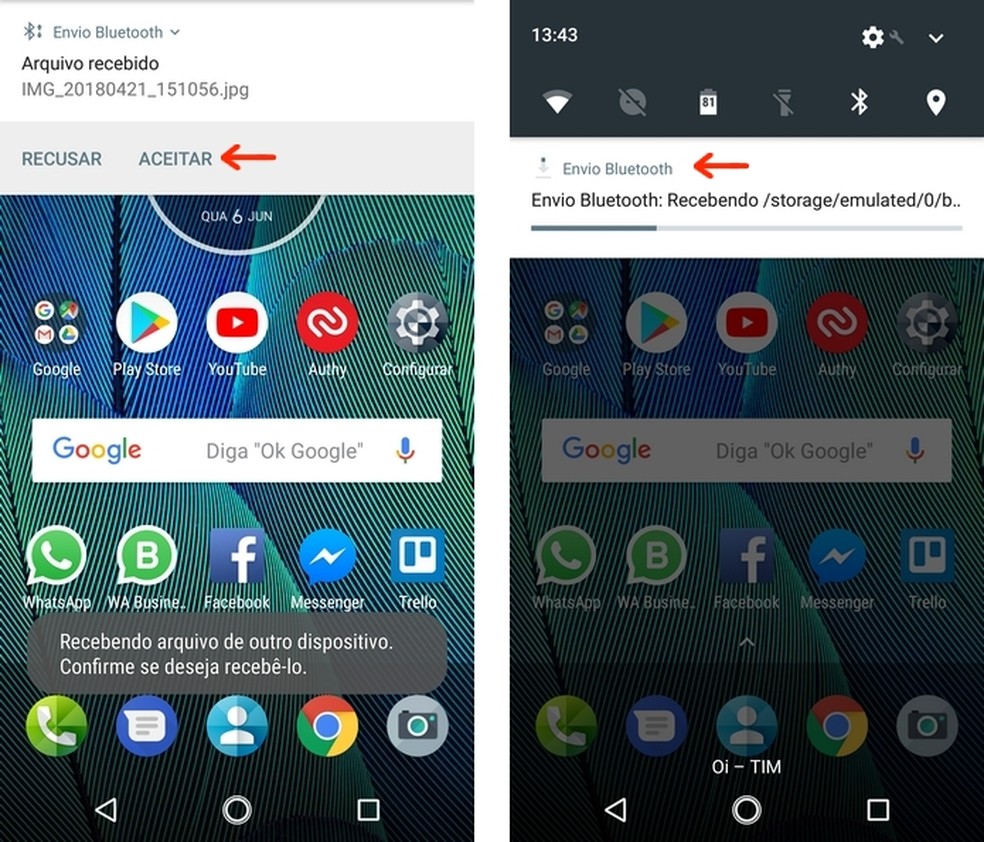 Como enviar e receber arquivos por Bluetooth no Android | Sistemas ...