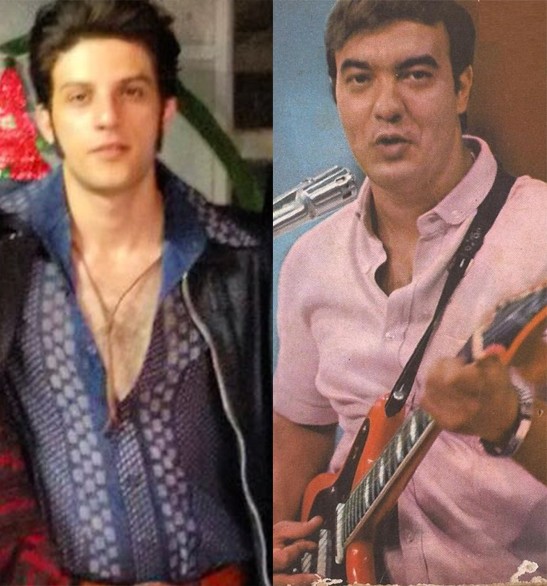Vaza na internet foto de Chay Suede caracterizado como Erasmo Carlos ...
