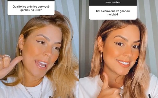 Isabella Cecchi diz que carro que ganhou no BBB ficou na concessionária ...