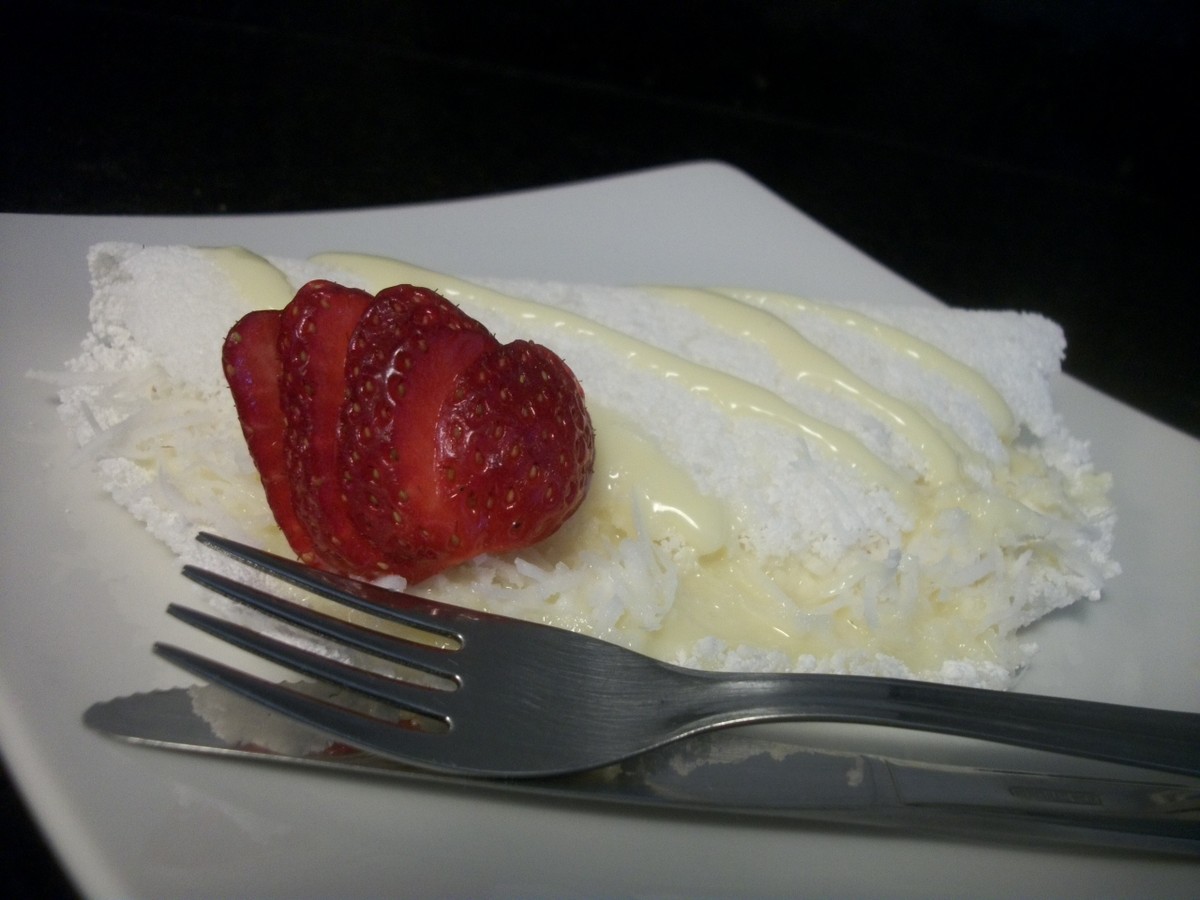 Tapioca de coco com leite condensado | Doces e sobremesas | Receitas