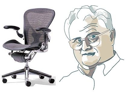 O design perde Bill Stumpf, criador da cadeira Aeron | Beto Largman - O ...