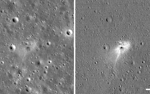 Imagens da NASA mostram impacto da queda de sonda israelense na Lua ...