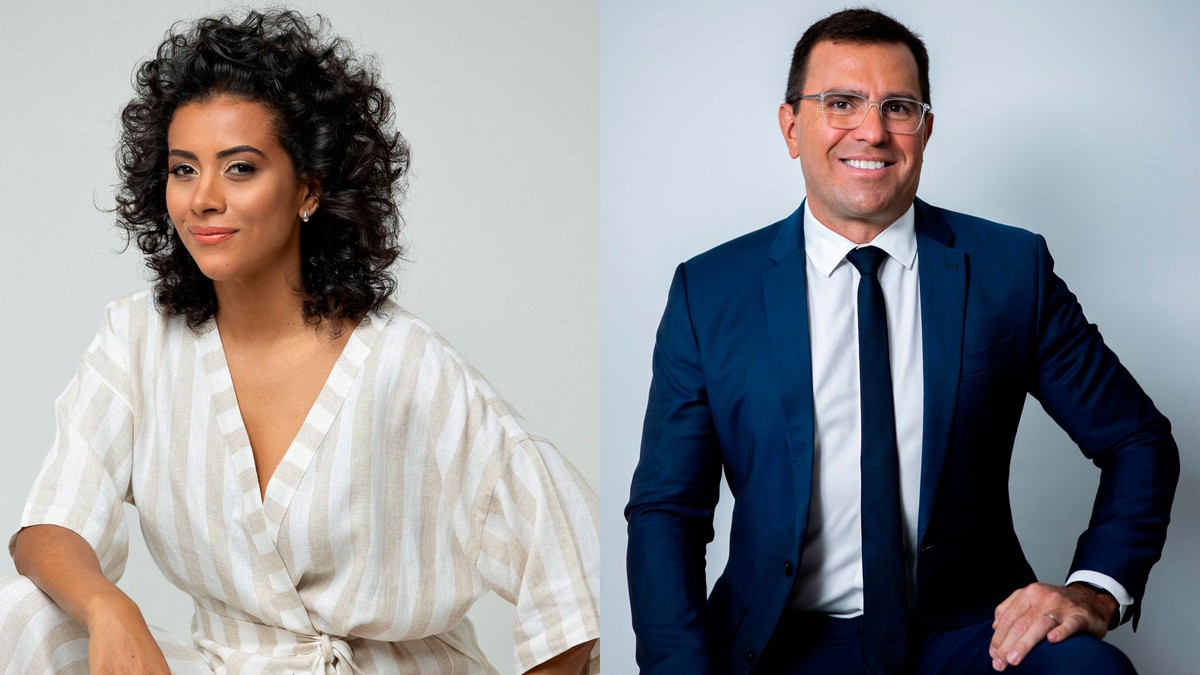 Aline Midlej e Rodrigo Bocardi são novos apresentadores da transmissão ...