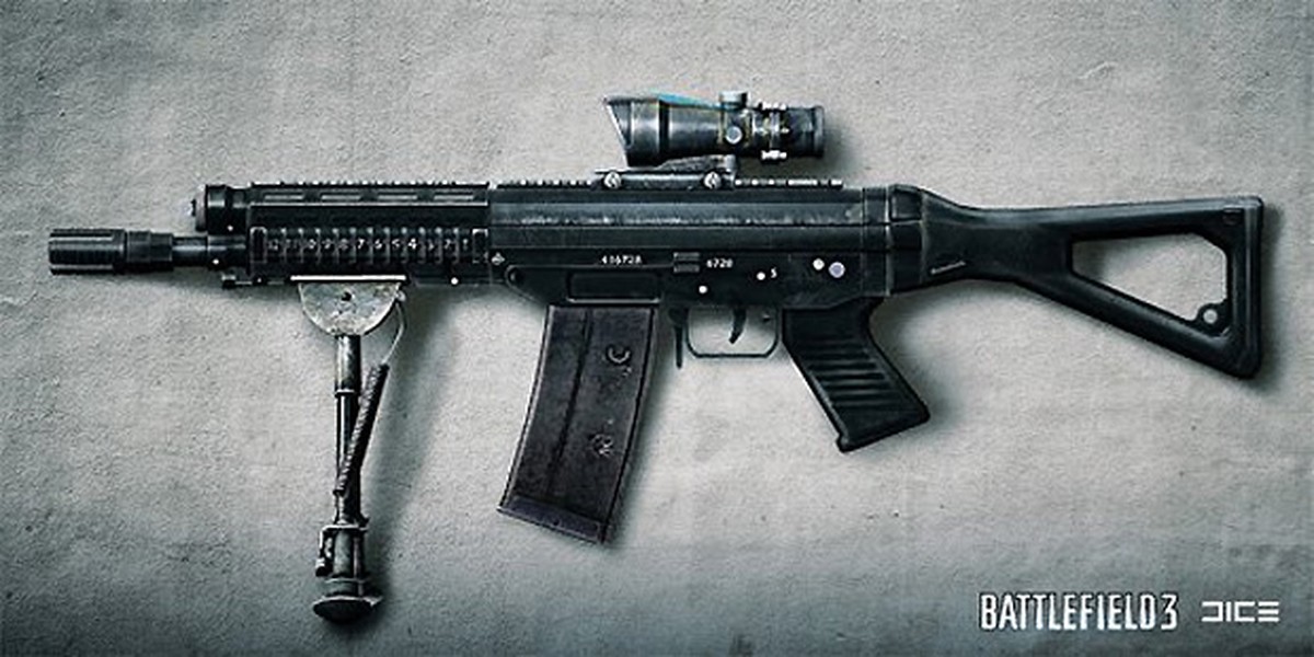 Produtora de Battlefield 3 detalha sistema de personalização de armas ...