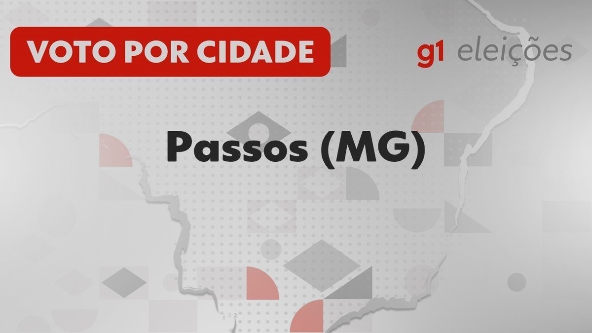 Eleições em Passos (MG): Veja como foi a votação no 1º turno | Sul de ...