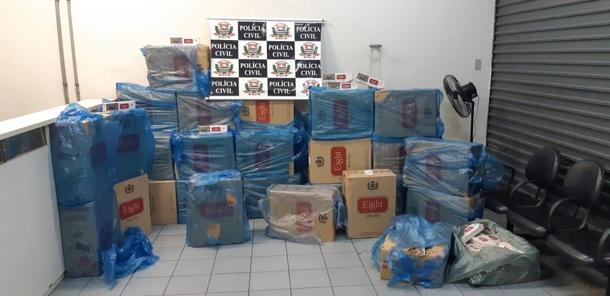 Polícia Apreende Mais De 30 Mil Maços De Cigarros Contrabandeados Em