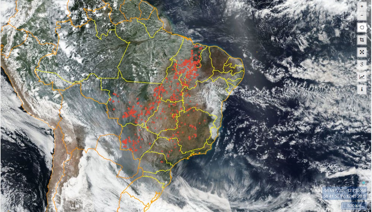 Cerrado registra mais focos de queimadas do que a Amazônia nos ...