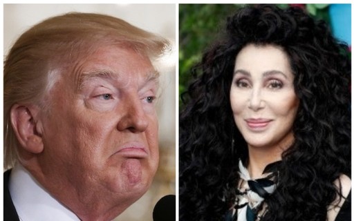 Cher faz post desejando que Donald Trump sofra impeachment e seja ...